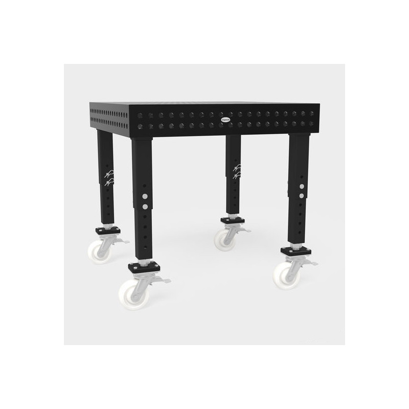 [2-220879] Noha s nastavitelnou výškou kolečkem a brzdou 600-850 mm