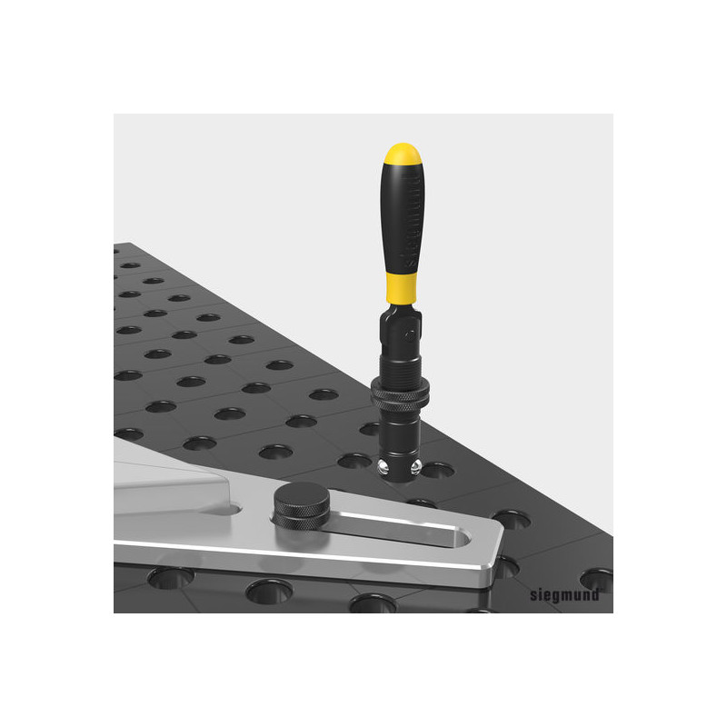 [2-280516] Fast Clamping Bolt with handle ‐ burnished