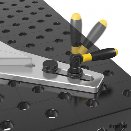 [2-280516] Fast Clamping Bolt with handle ‐ burnished