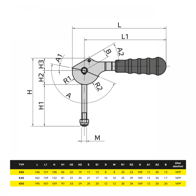 Eccentric clamp 630